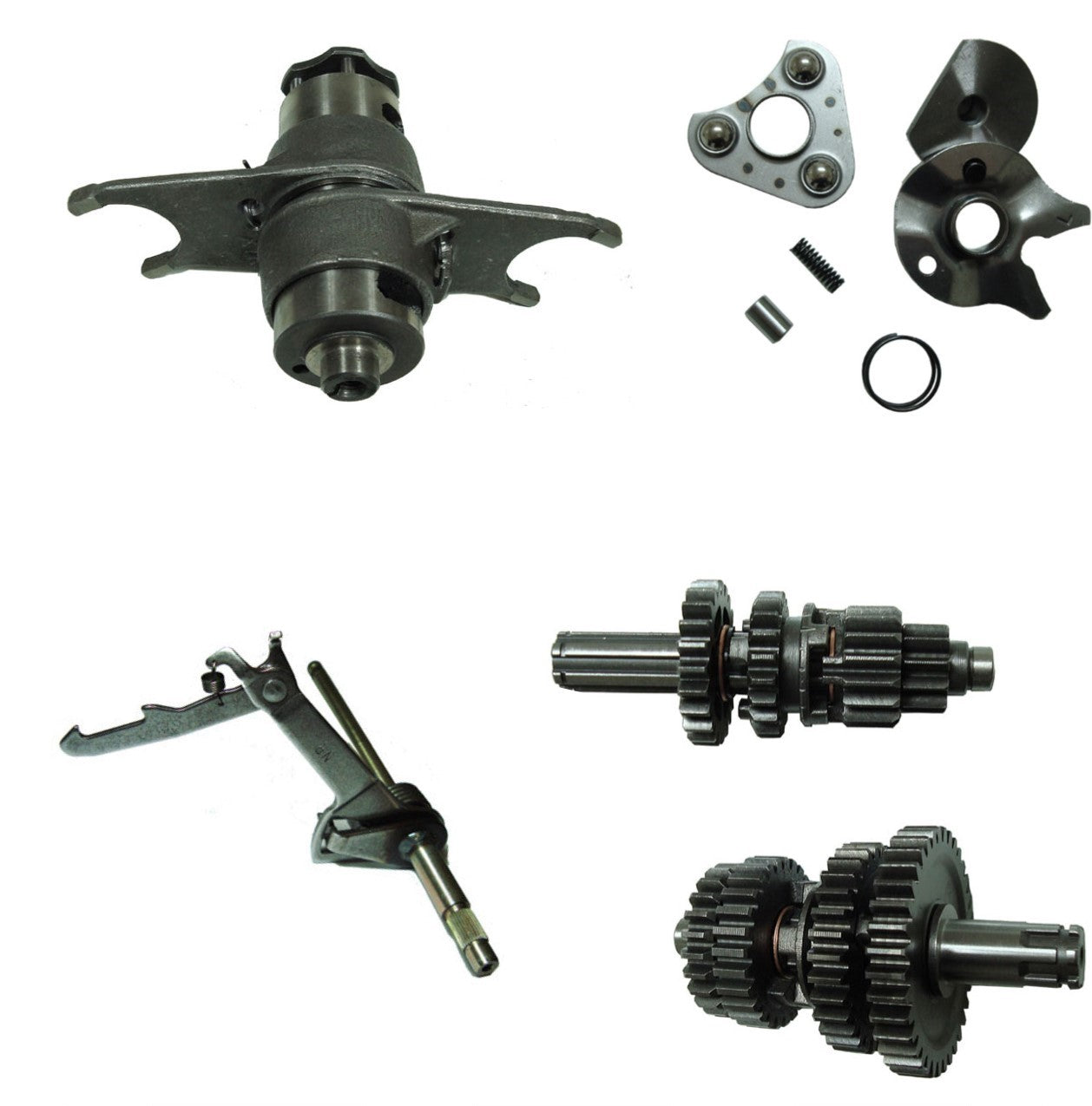 Shift Arm Assembly (Semi-Auto 3sp w/Reverse T1), 70cc ATVs & Dirtbikes ...