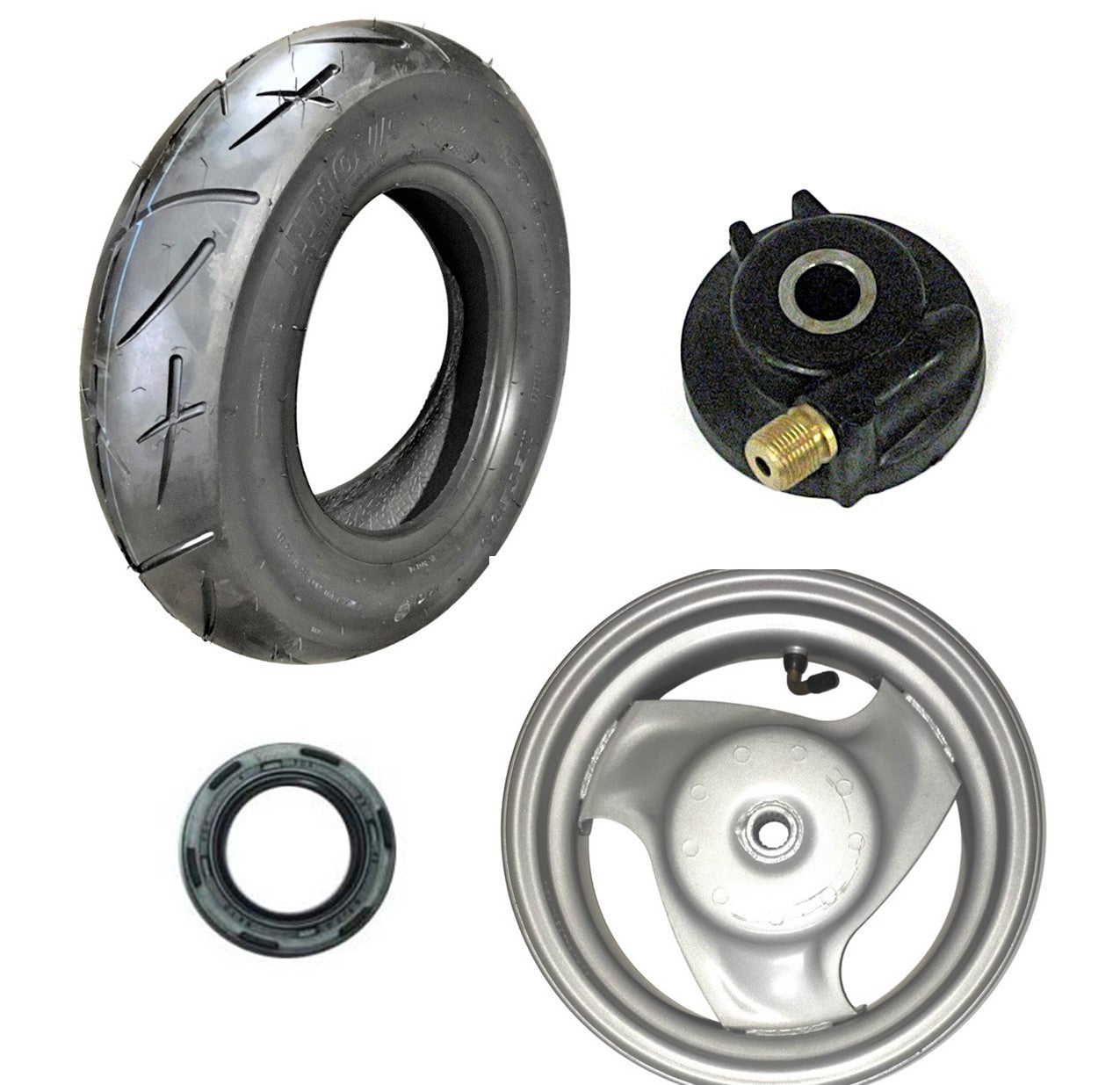 Scooter Parts>Eton> 50cc Beamer Matrix PN2C Vin: 5BC > Wheels & Tires ...