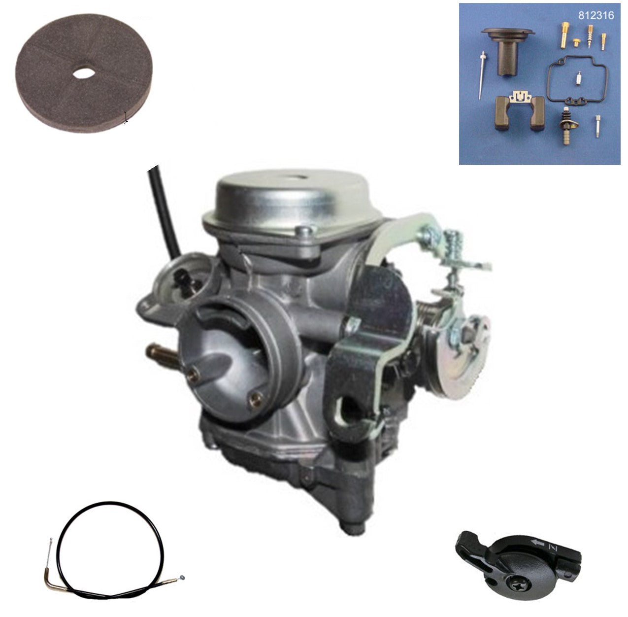 ATV & UTV Parts > Eton> Viper 70, RX4-70, 2007+ (Vin 7KA) > Air Filte ...