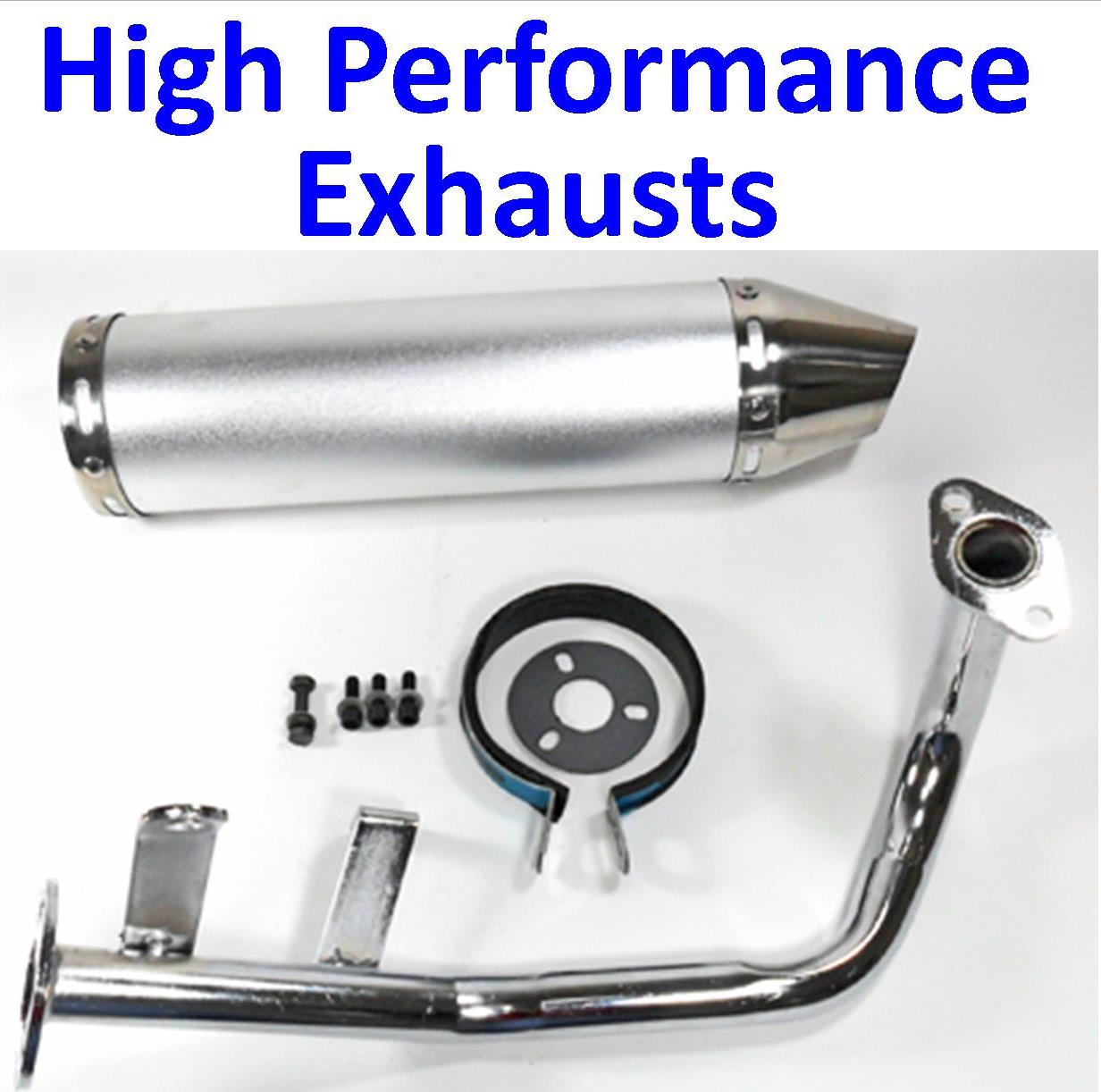 High Performance Exhausts - 49cc-100cc 4 Stroke Scooters – Get 2 It ...