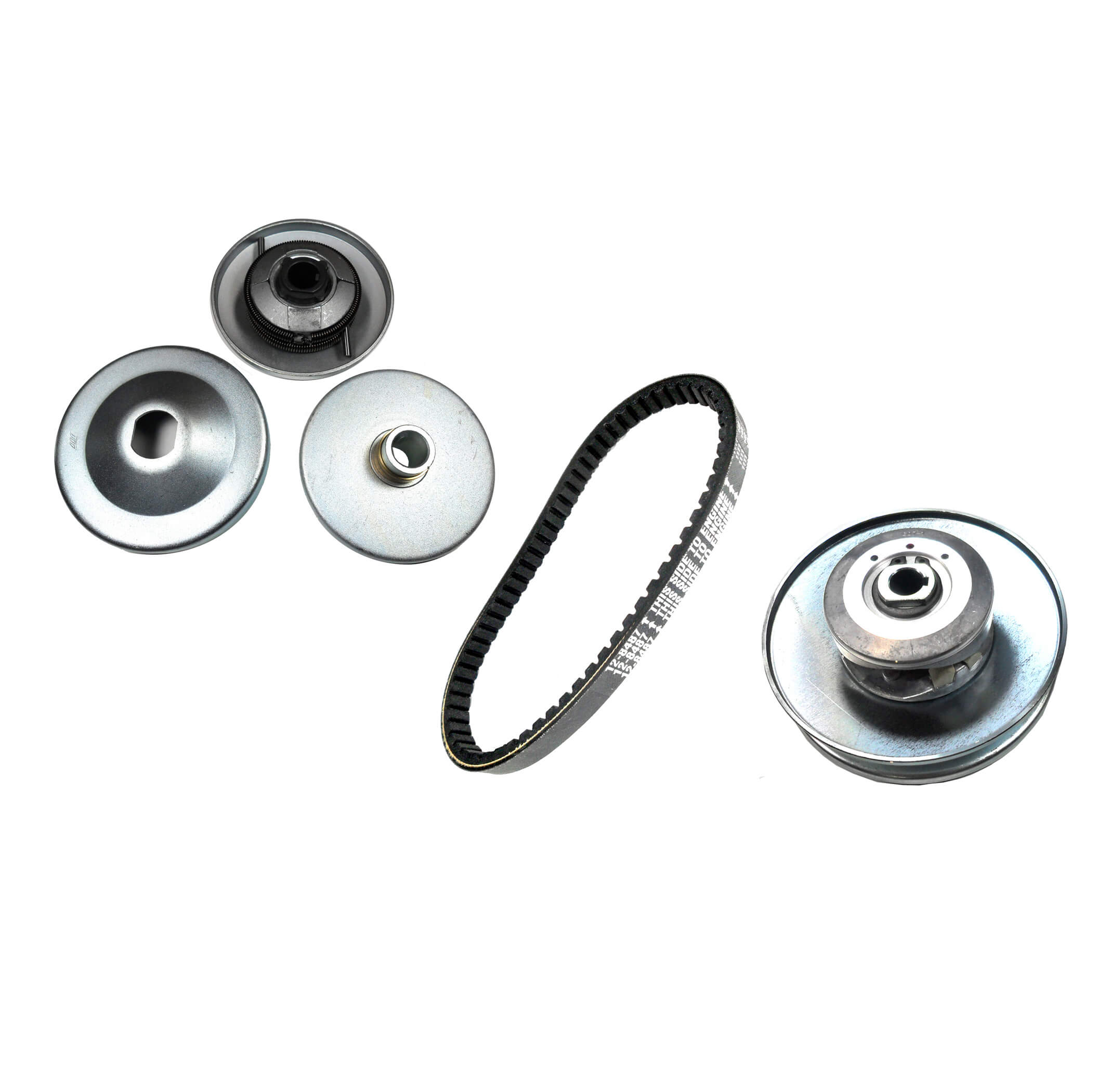 ATV - GoKart Clutch & Belt KitTorque Converter 3/4" Shaft, Rear Clutch ...