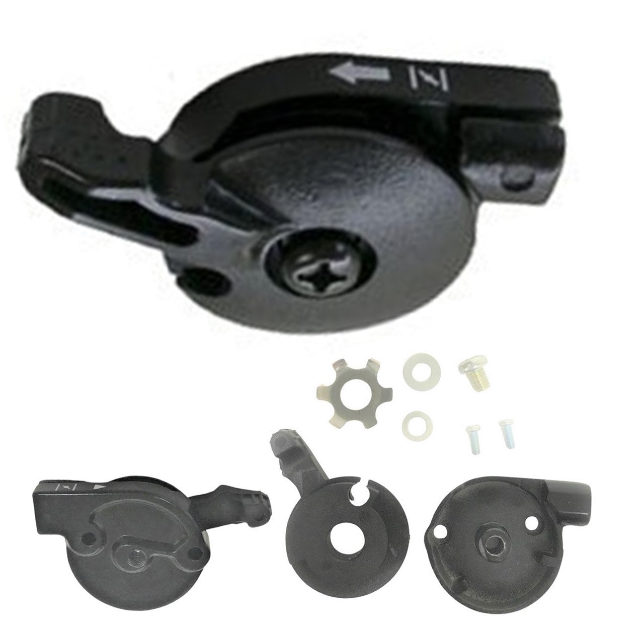 Manual choke lever for many ATVs and Scooters. This mounts on the ...