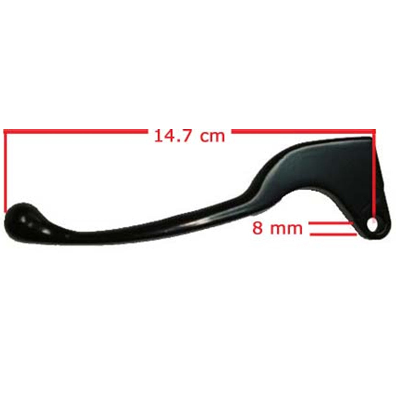 BRAKE LEVER (Left Hand) Fits Many Chinese Scooters, Some E-Ton, Tomos ...