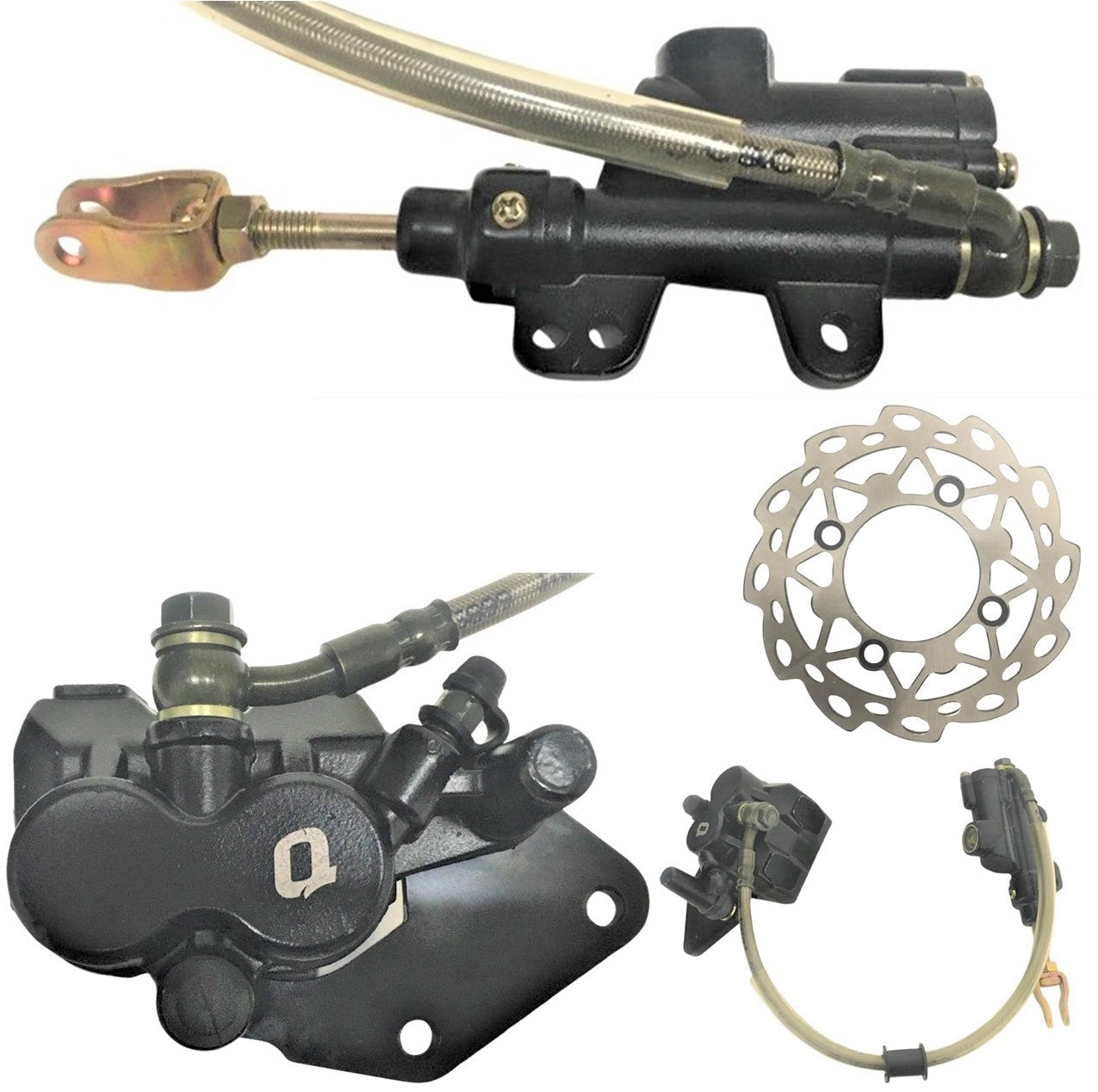REAR FOOT BRAKE ASSY Fits Peace, Coolster 70-125cc Dirt Bikes + more ...